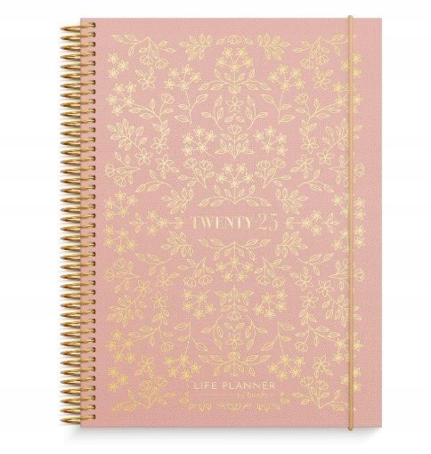 Burde Life Planner Różowy Kalendarz 2025: Dziennik Na 2025 Rok - Inna ...