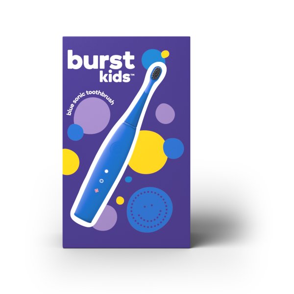 BURST KIDS szczoteczka soniczna dla dzieci niebieska, 1 szt. | Sklep ...
