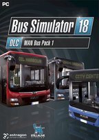 Bus Simulator 18 - MAN Bus Pack 1 (PC) Klucz Steam - MUVE.PL | Gry i ...