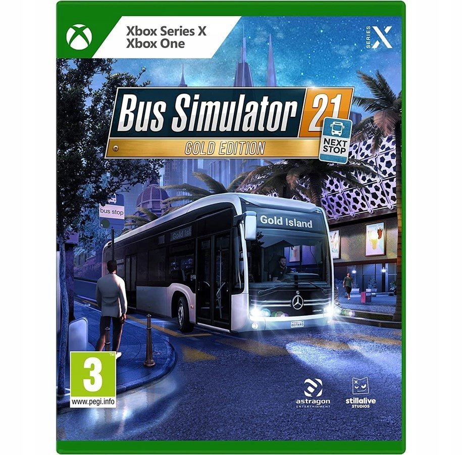 Bus Simulator 21 Next Stop Gold Edition, Xbox One, Xbox Series X ...