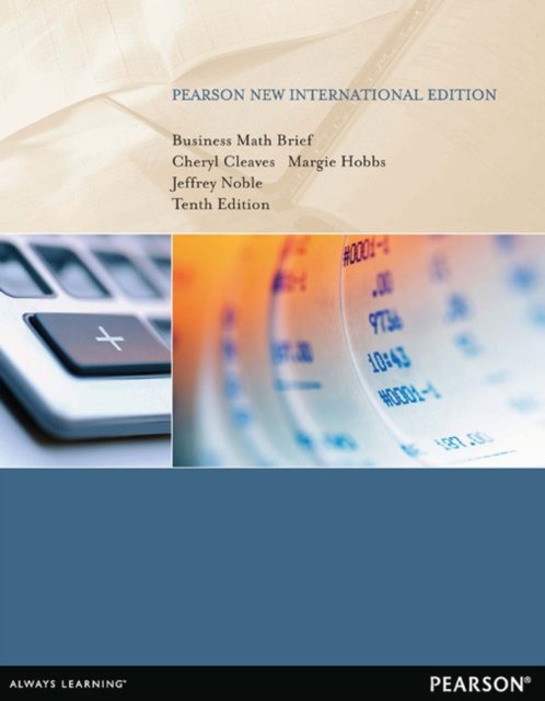 Business Math Brief: Pearson New International Edition - Opracowanie ...