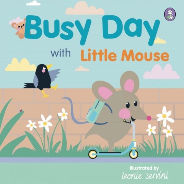 Busy Day with Little Mouse - Leonie Servini | Książka w Empik