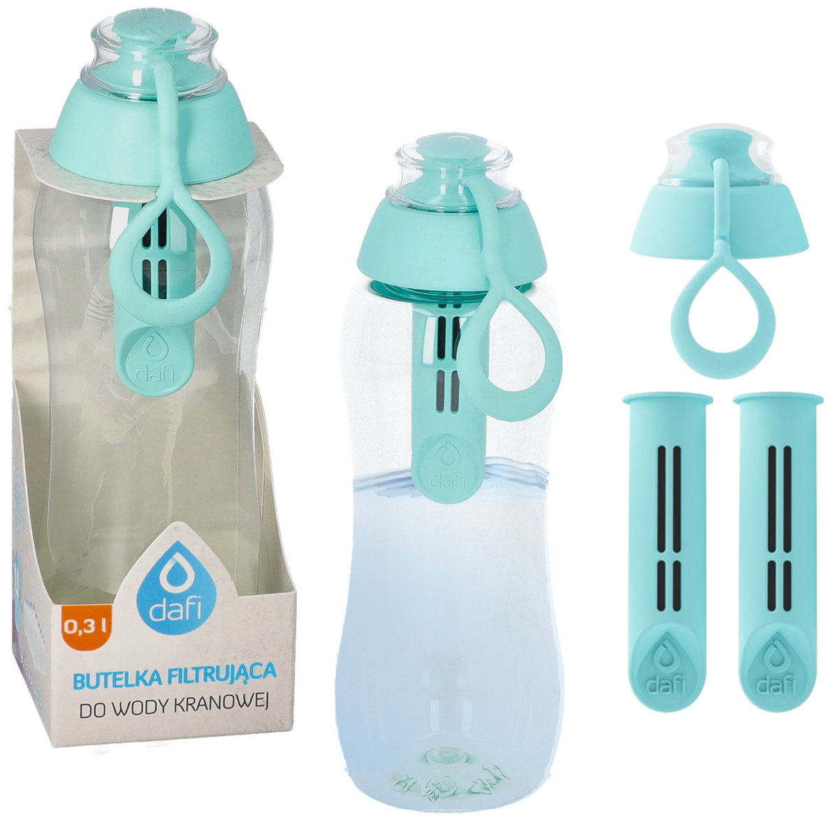 Butelka Filtrująca Dafi Soft 0,3L + 3 Filtry Miętowa - Dafi | Sklep ...