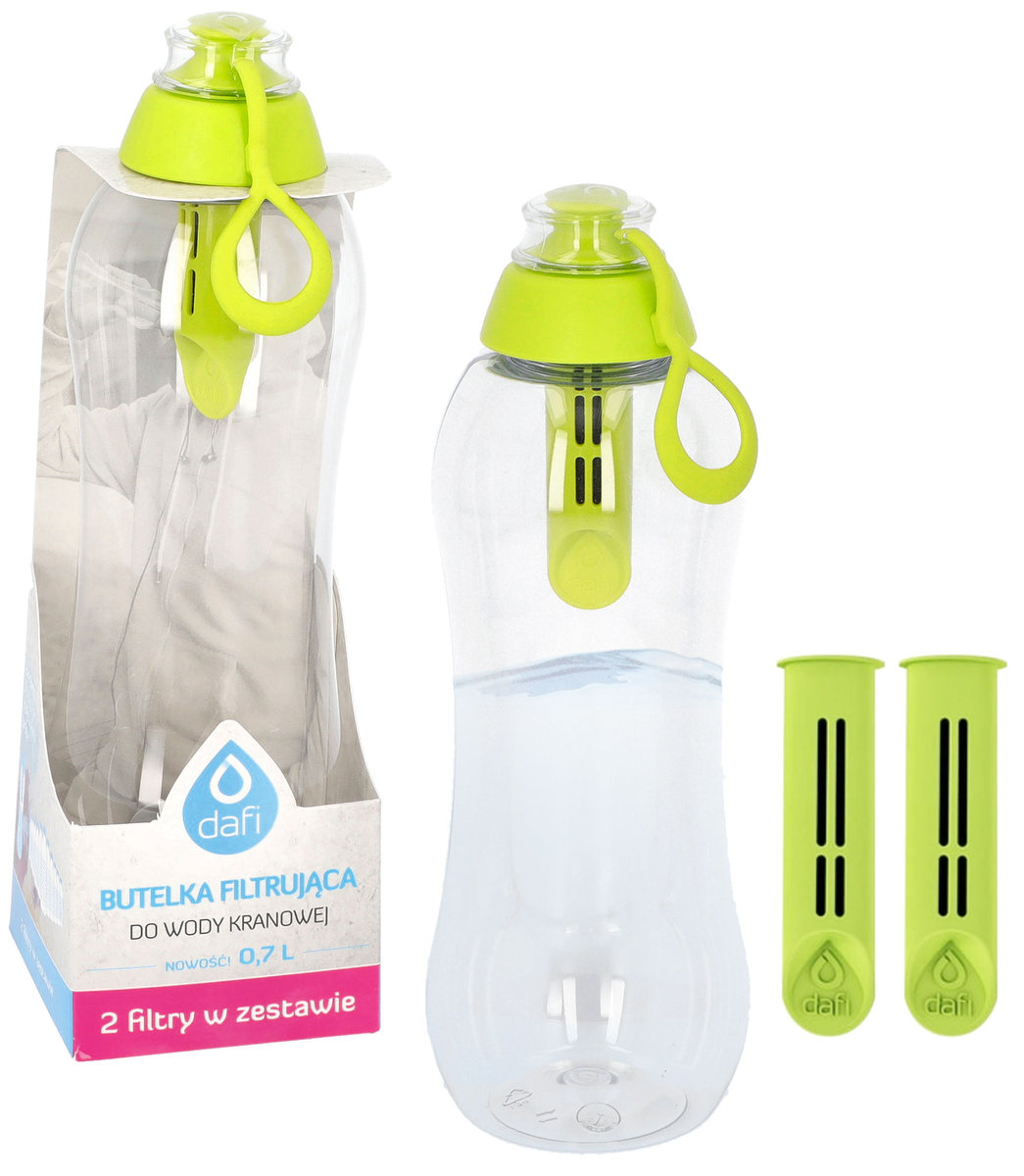 Butelka Filtrująca Dafi Soft 0,7L + 3 Filtry Zielona - Dafi | Sklep ...