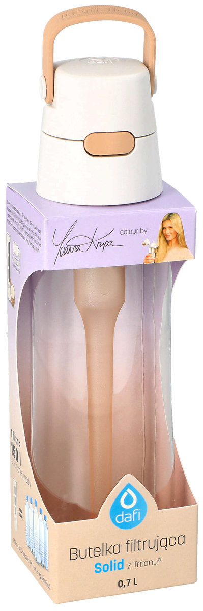 Butelka filtrująca Dafi SOLID 0,7 L CAPPUCCINO - Dafi | Sklep EMPIK.COM