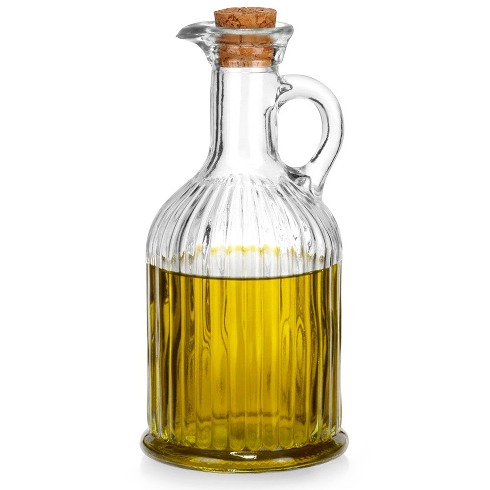 Butelka na Oliwę Ocet z Korkiem Szklana Dozownik do Oliwy Octu 350 ml ...