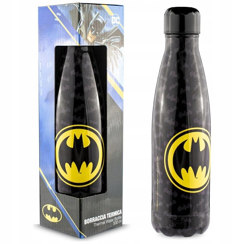 Butelka na wodę Coriex Batman 500ml czarny 10773 - CORIEX | Sklep EMPIK.COM