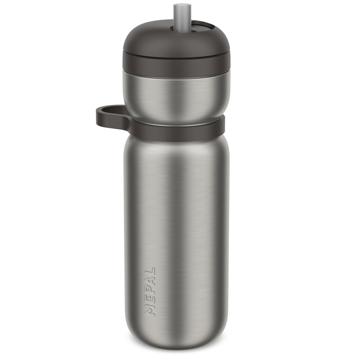 Butelka sportowa termiczna Twist Active 600 ml Graphite Black 103011041800 - Mepal | Sklep EMPIK.COM