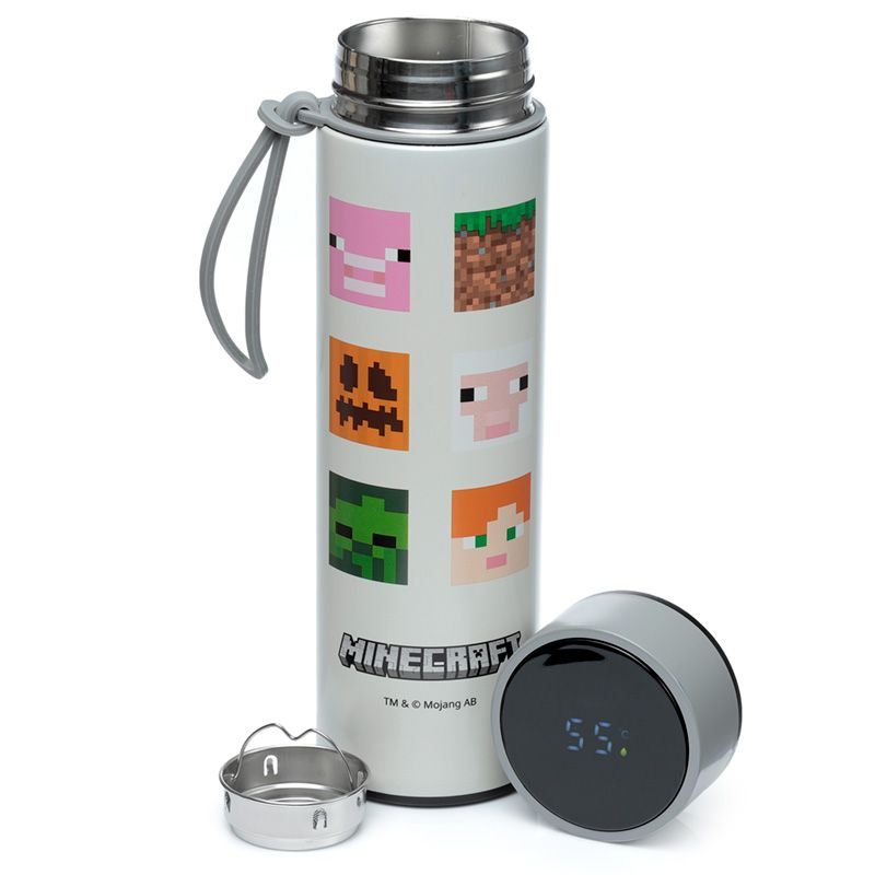 Butelka Termiczna Z Termometrem Minecraft - MINECRAFT | Sklep EMPIK.COM