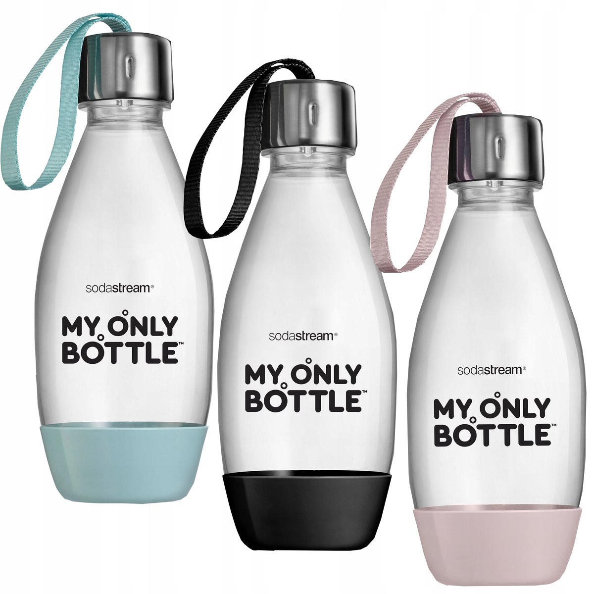 Butelki SodaStream My Only Zestaw 3 szt 3 kolory - SodaStream | Sklep ...