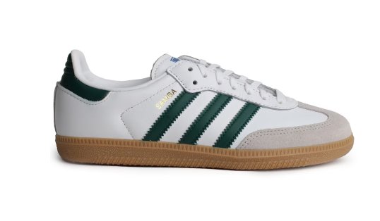 Buty Adidas Samba OG White Collegiate Green Gum IE1331-37 1/3 - Adidas ...
