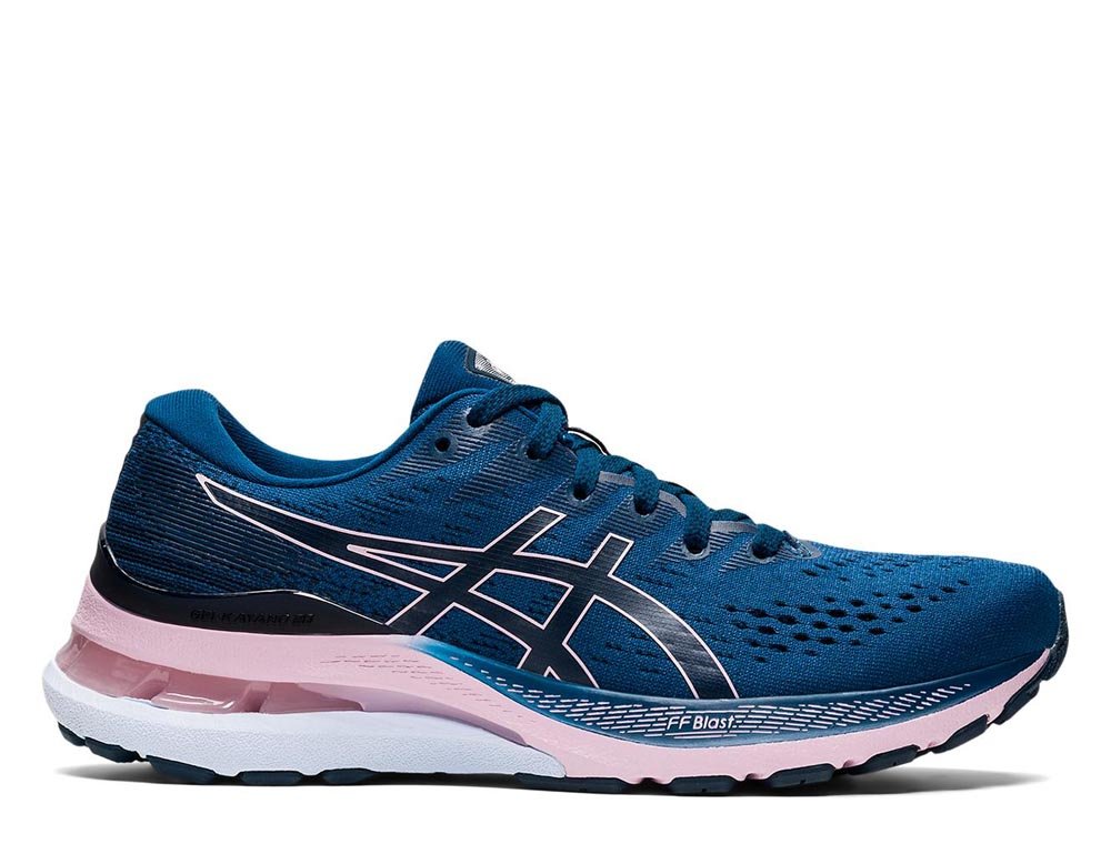 Buty Asics Gel-Kayano 28 W Niebiesko-Różowe (1012B047-402) - Asics ...