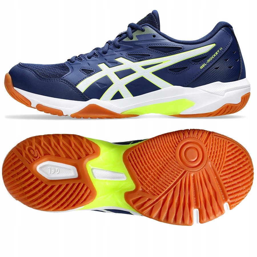 Buty Asics GEL-ROCKET 11 1071A091 403 45 granatowy - Asics | Sport Sklep EMPIK.COM