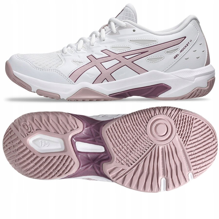 Buty Asics GEL-ROCKET 11 W 1072A093 103 40 1/2 biały - Asics | Sport Sklep EMPIK.COM
