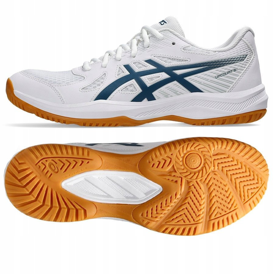 Buty Asics UPCOURT 6 1071A104 100 44 1/2 biały - Asics | Sport Sklep EMPIK.COM