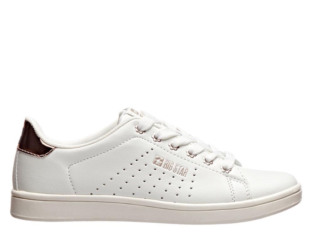 Buty damskie Big Star Białe (DD274583) - Big Star | Sport Sklep EMPIK.COM