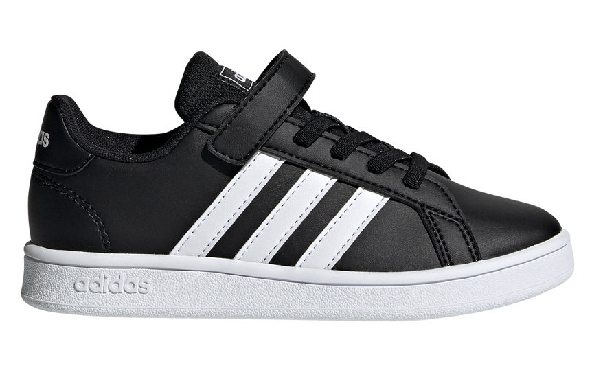 Buty dla dzieci adidas Grand Court C czarno-białe EF0108 - Adidas ...