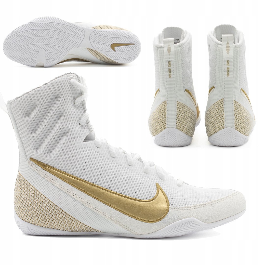 Buty Do Boksu Męskie Nike Machomai 3 Biało-Złote R. 42 - Nike | Sport ...