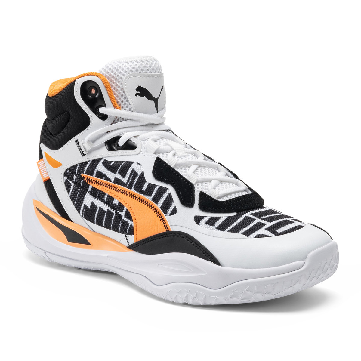 Buty do koszykówki męskie PUMA Playmaker Pro Mid Block Party - Puma ...