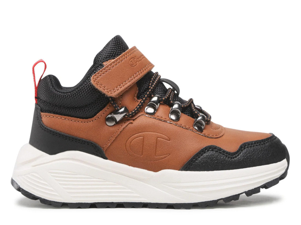 Buty dziecięce Champion S32440MS053 CLIMB RX MID B PS Brązowe - Champion | Sport Sklep EMPIK.COM