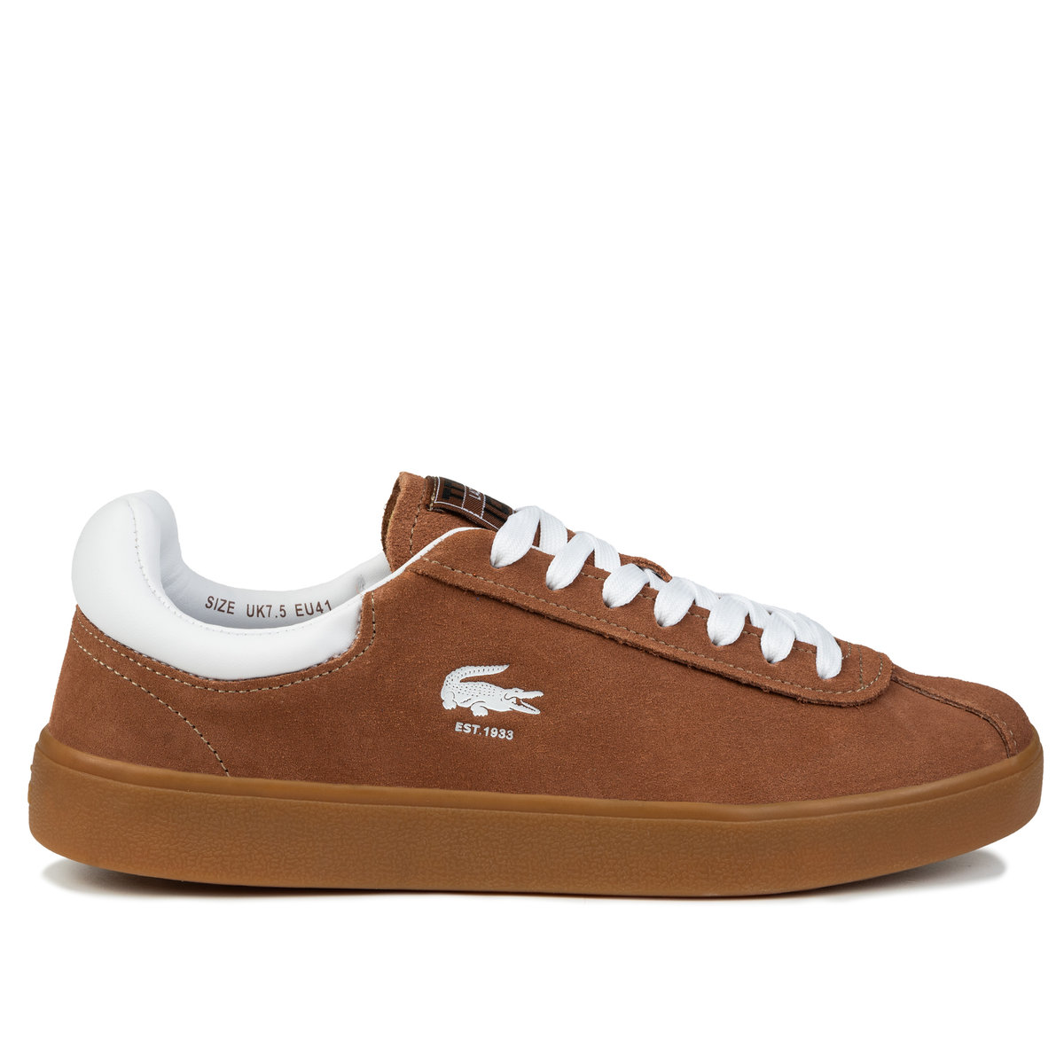 Buty męskie Lacoste BASESHOT 224 1 SMA BRW/GUM 748SMA0008524 42 ...