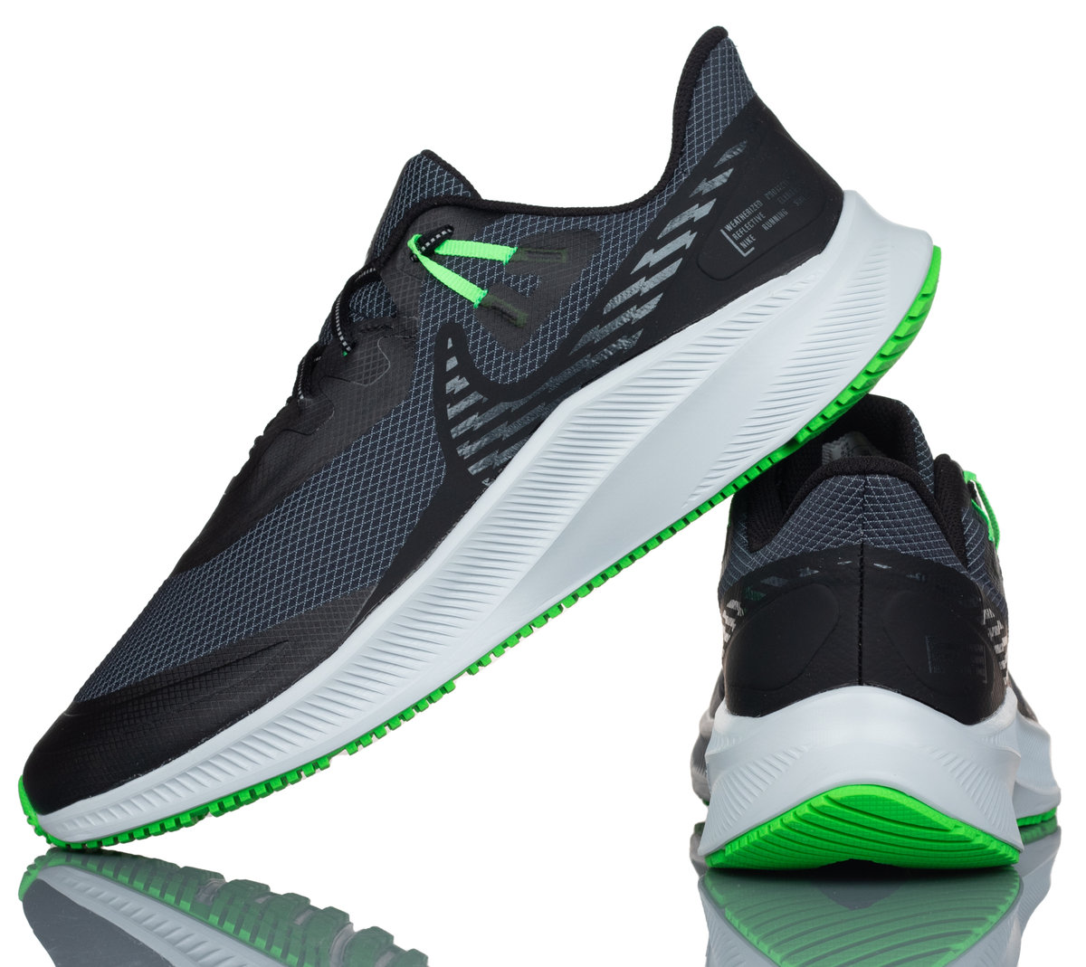 BUTY MĘSKIE NIKE QUEST 3 SHIELD CQ8894 010 R-40,5 - Nike | Sport Sklep ...