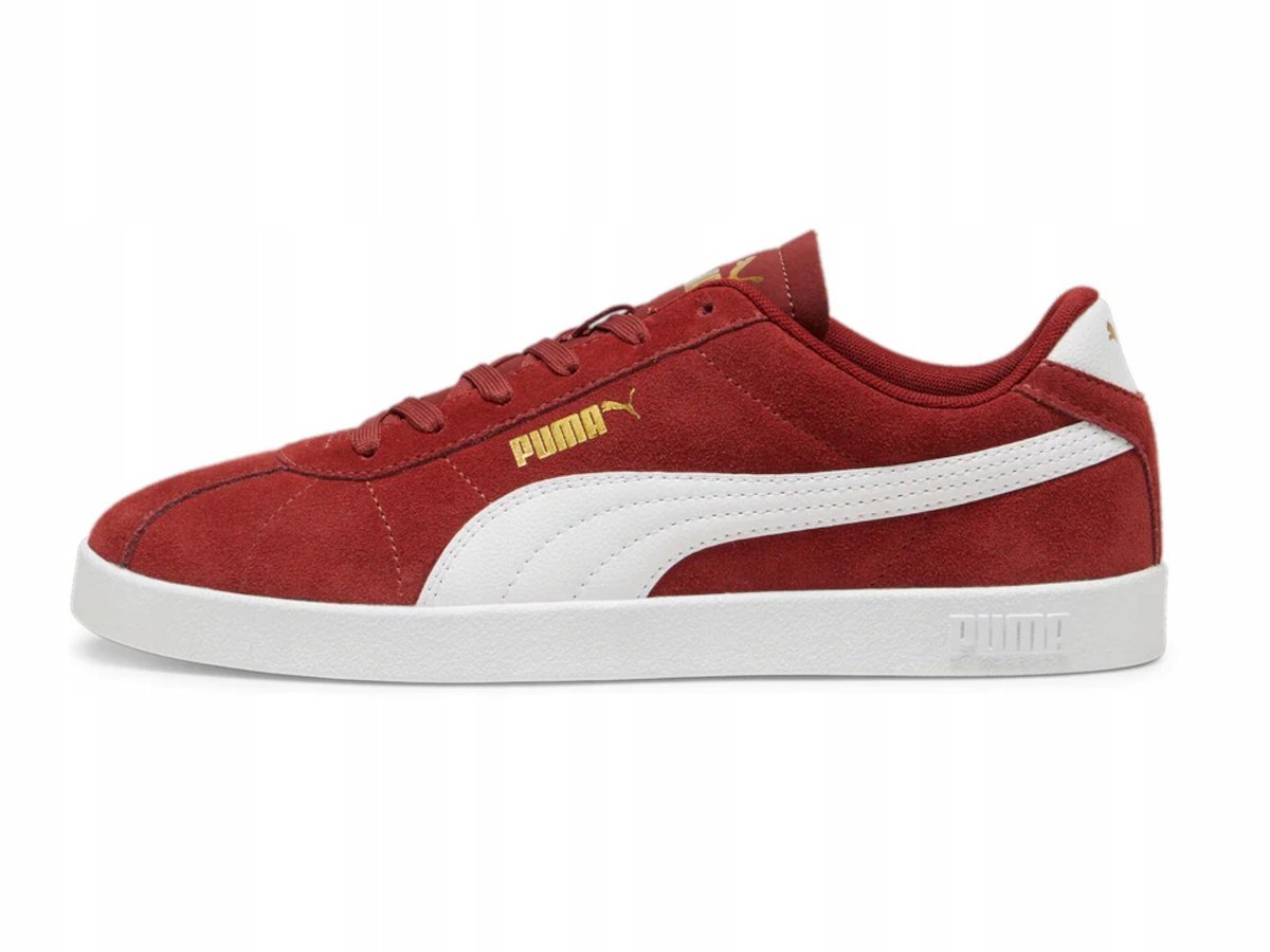 Buty Męskie Puma Club Ii 397444-03 Skóra Zamszowa Bordowe 48 - Puma ...