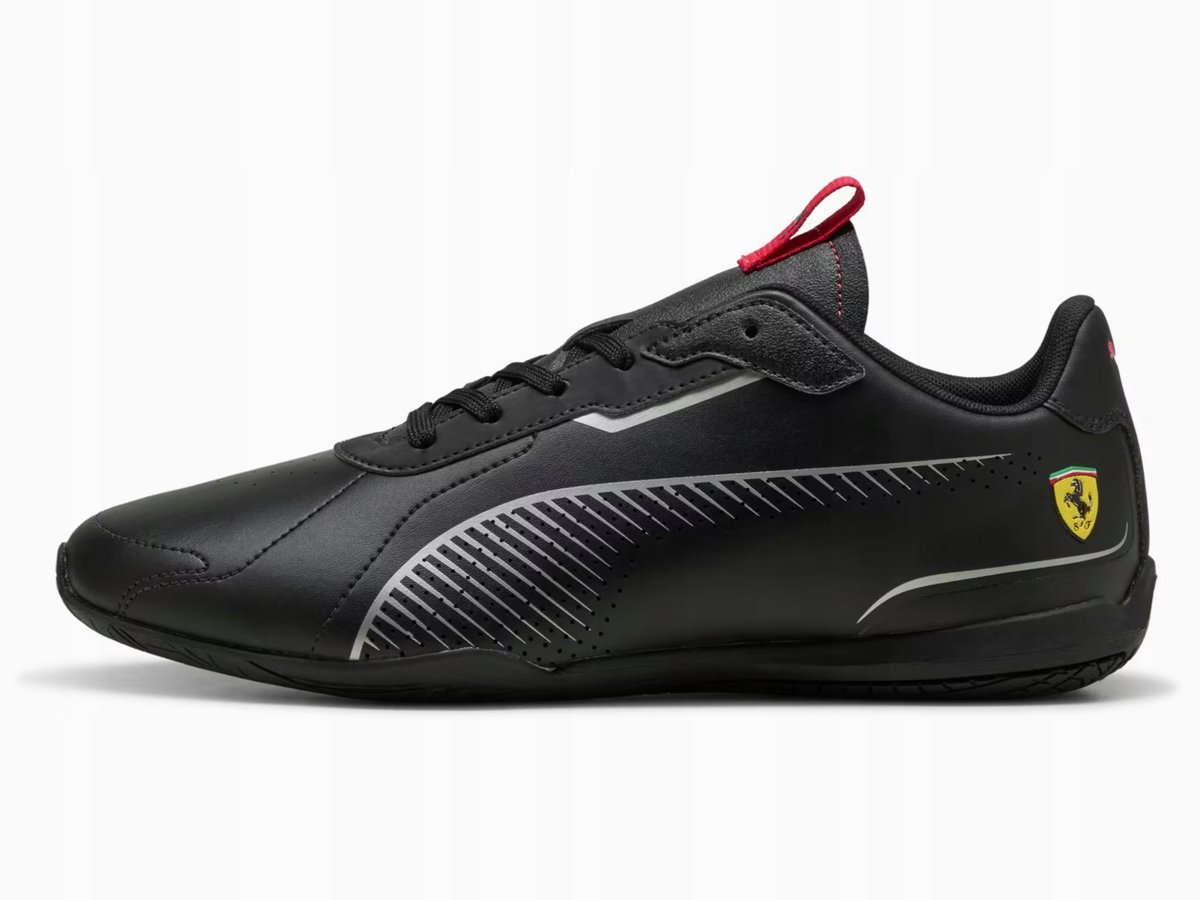 Buty Męskie Puma Ferrari Neo Cat 308645-01 Czarne Sneakersy Sportowe 44 ...