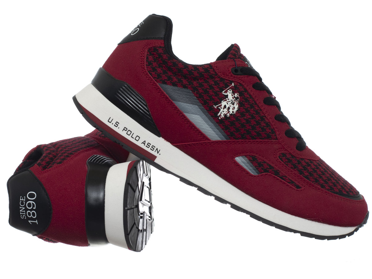 Buty męskie U.S. POLO ASSN. - TABRY006-RED004-46 - U.S. Polo Assn. | Sport Sklep EMPIK.COM