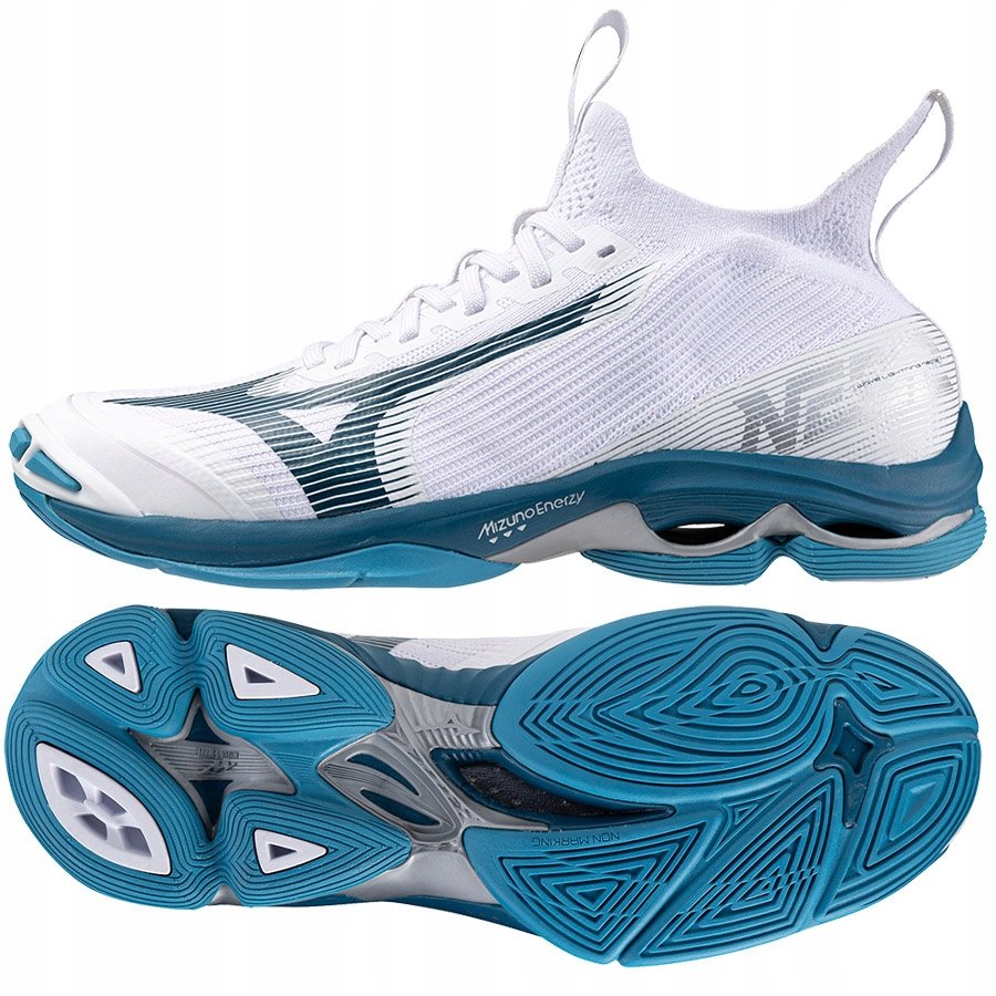 Buty Mizuno Wave Lightning Neo 2 V1GA220221 45 biały - Mizuno | Sport Sklep EMPIK.COM