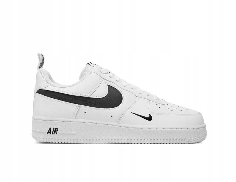 Buty Młodzieżowe Nike Air Force 1 Utility White Black AR1708-100 r. 36 ...