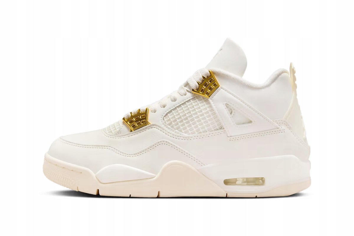 Buty NIKE AIR JORDAN 4 RETRO "Metallic Gold" (AQ9129-170) 38EU - Nike ...