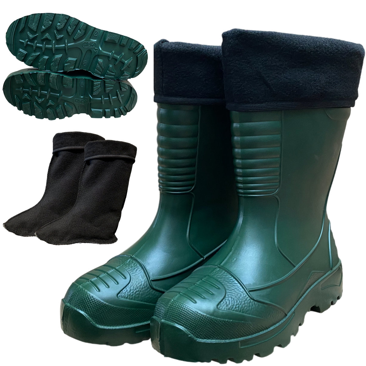Buty obuwie Piankowe EVA Ocieplane Lekkie Kalosze Męskie Gumowce r. 43 - Inna marka | Sport ...