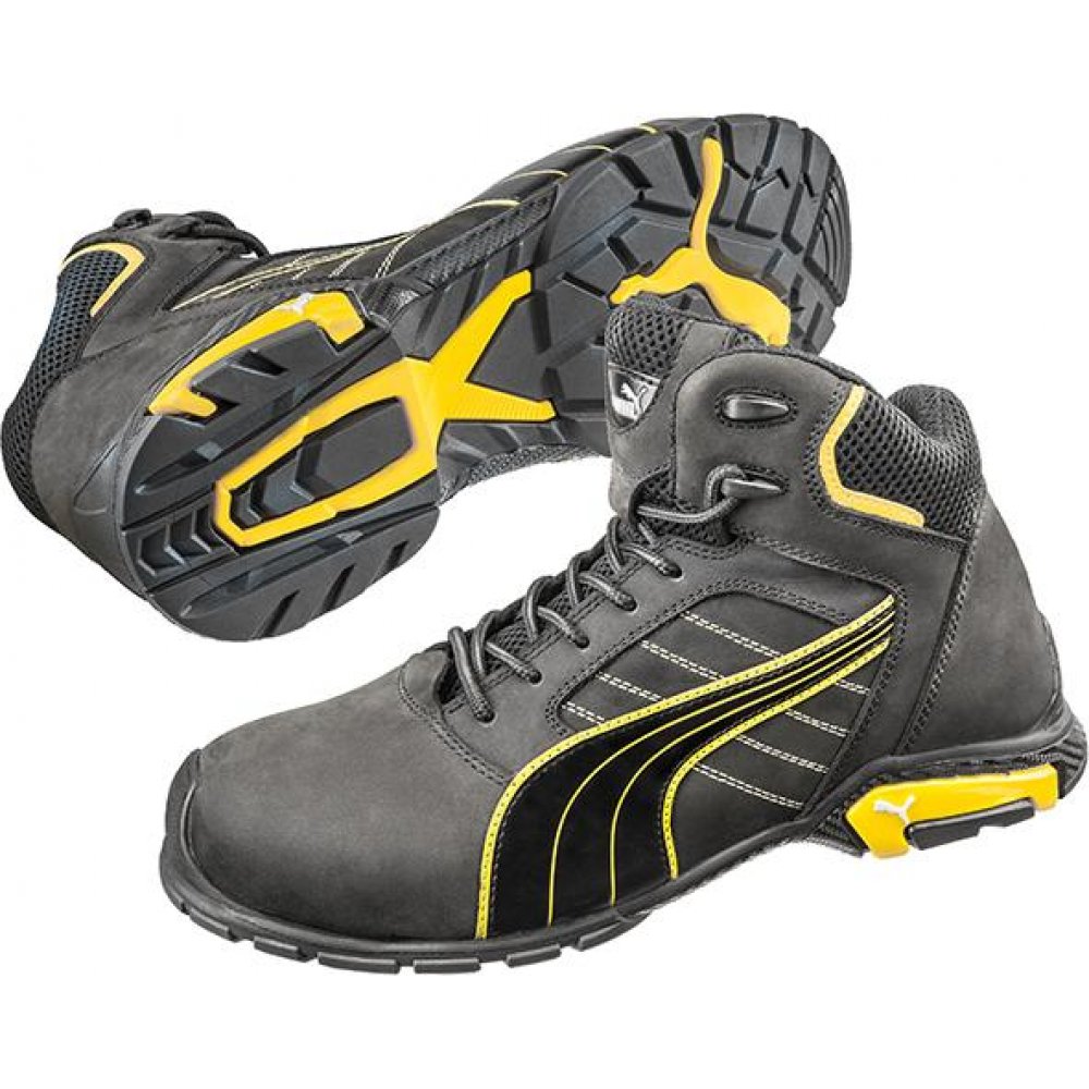 Buty Puma Amsterdam Mid S3 Oryginalne Obuwie Ochronne Robocze - kopia ...