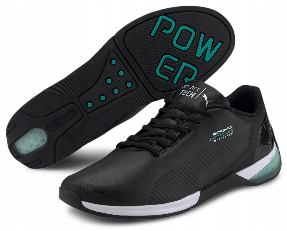 Buty PUMA MERCEDES MAPM KART CAT-X TECH czarne męskie 45 - Puma | Sport ...