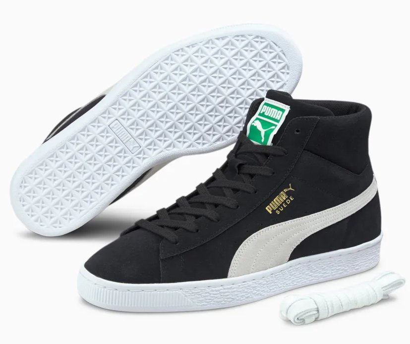 Buty Puma Suede Mid XXI r.36 czarne sneakersy - Puma | Sport Sklep ...