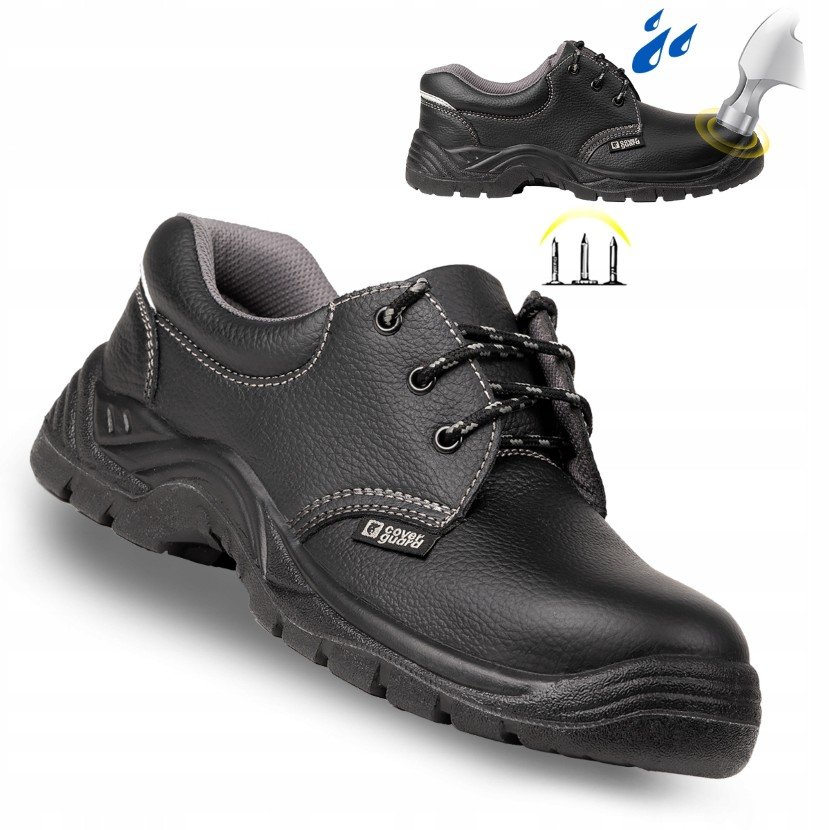 BUTY ROBOCZE MĘSKIE PÓŁBUTY OCHRONNE BHP S3 AGATE WODOODPORNE LEKKIE ...