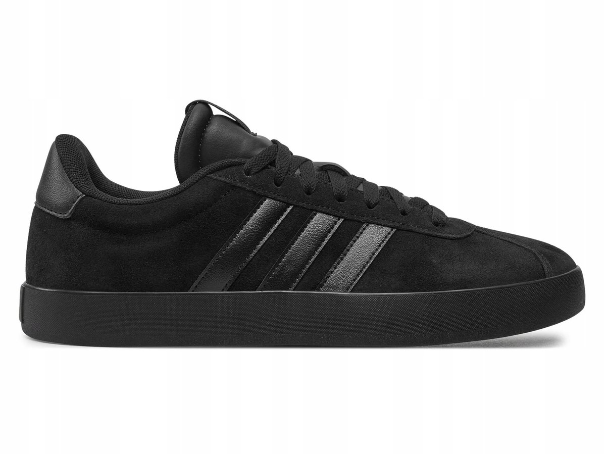 Buty Sportowe Adidas Vl Court Id9184 Sneakersy Czarne Niskie Skórzane ...