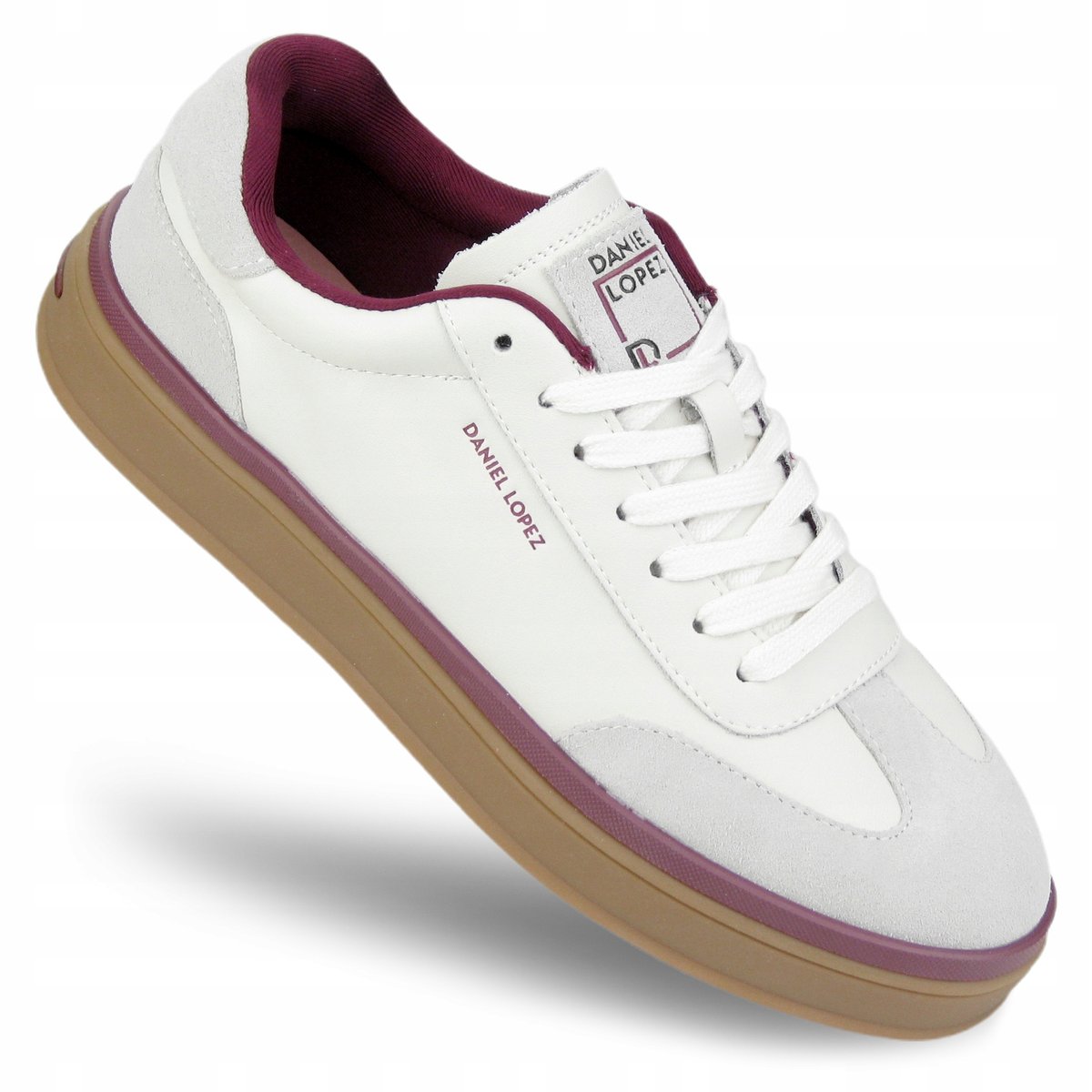 Buty sportowe damskie Daniel Lopez skórzane SNEAKERSY białe SS2D4008 36 - inna (Inny) | Sport ...