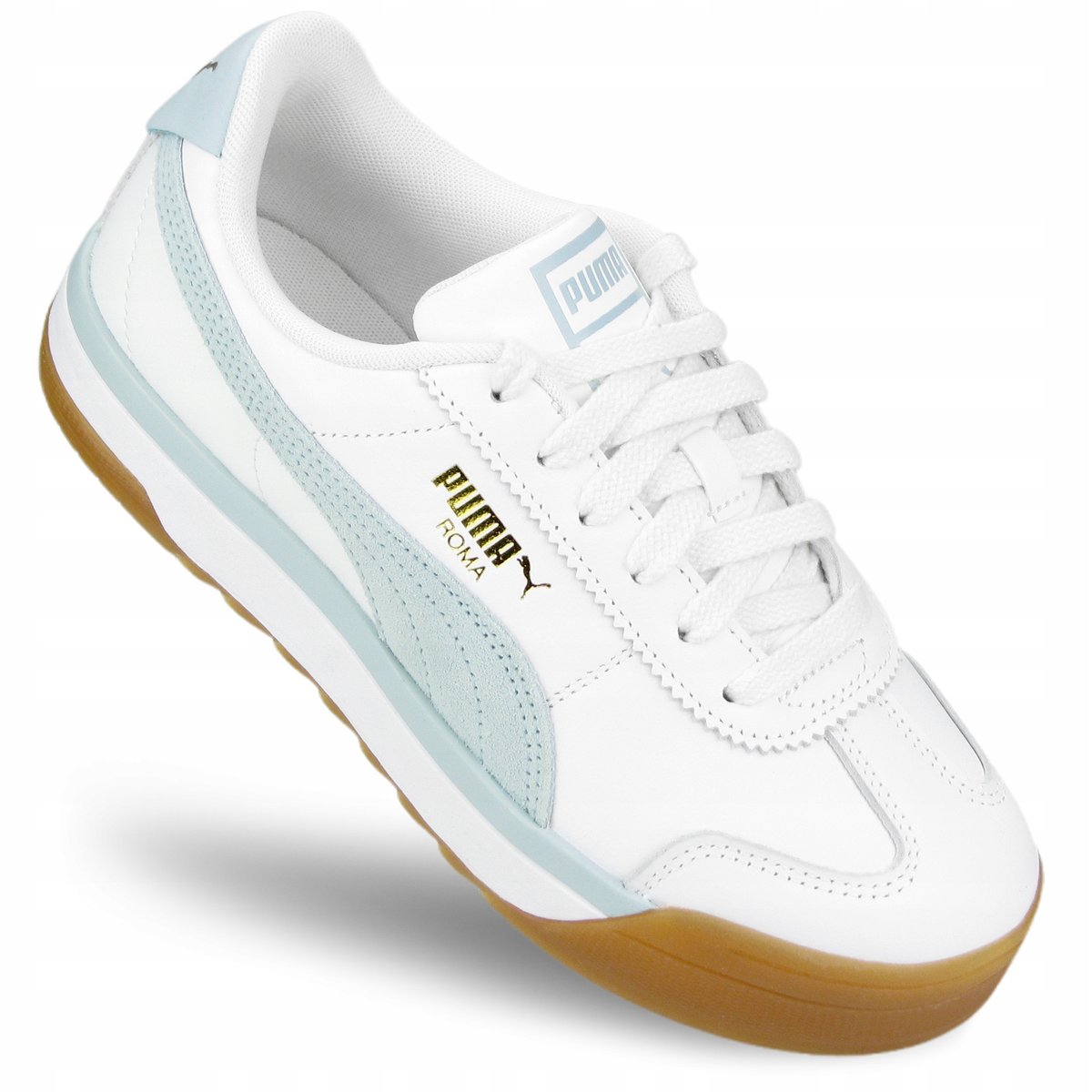 BUTY SPORTOWE damskie SNEAKERSY PUMA Roma Feminine Vintage białe 38,5 ...