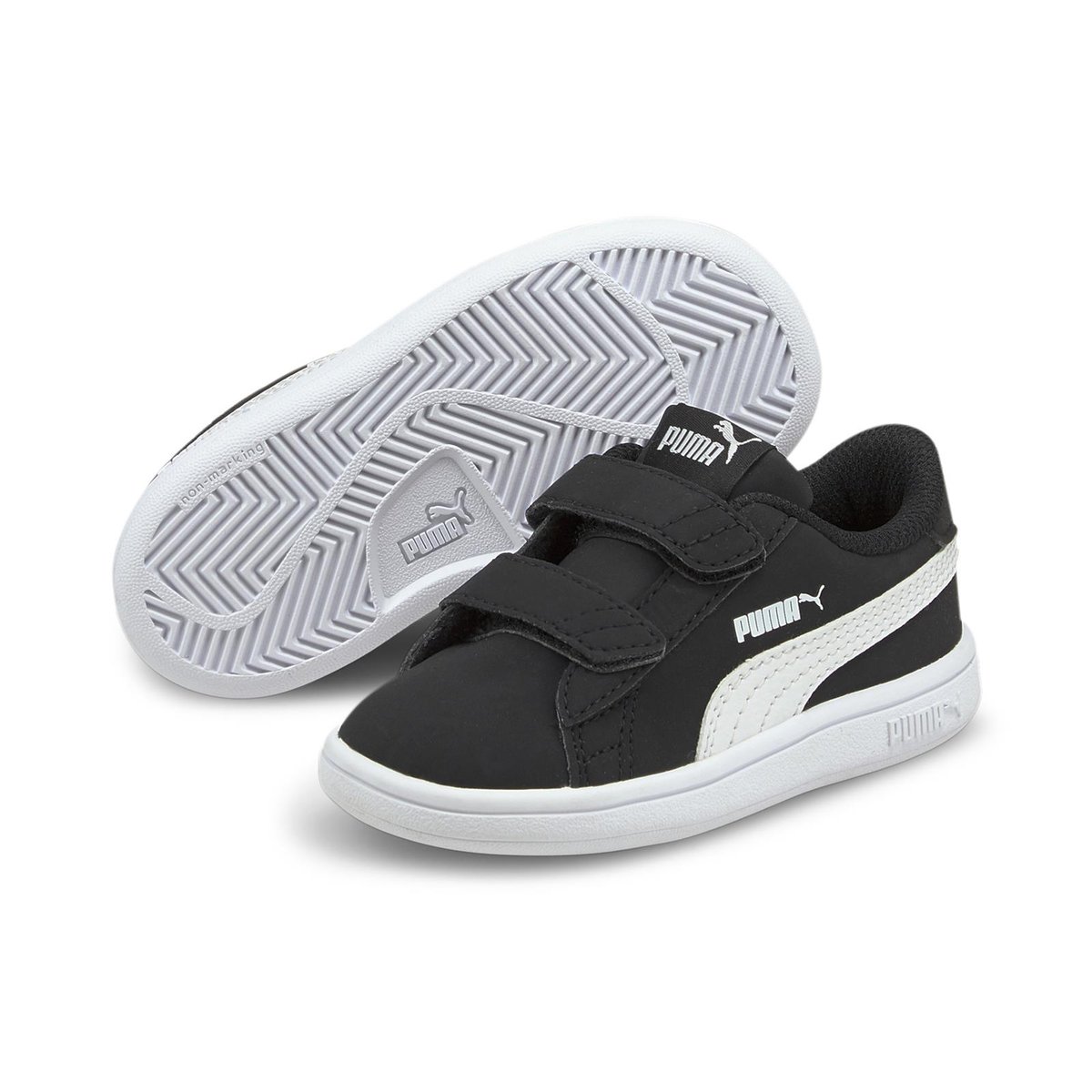 Buty sportowe dziecięce Puma SMASH V2 BUCK INF czarne 36518434-27 ...