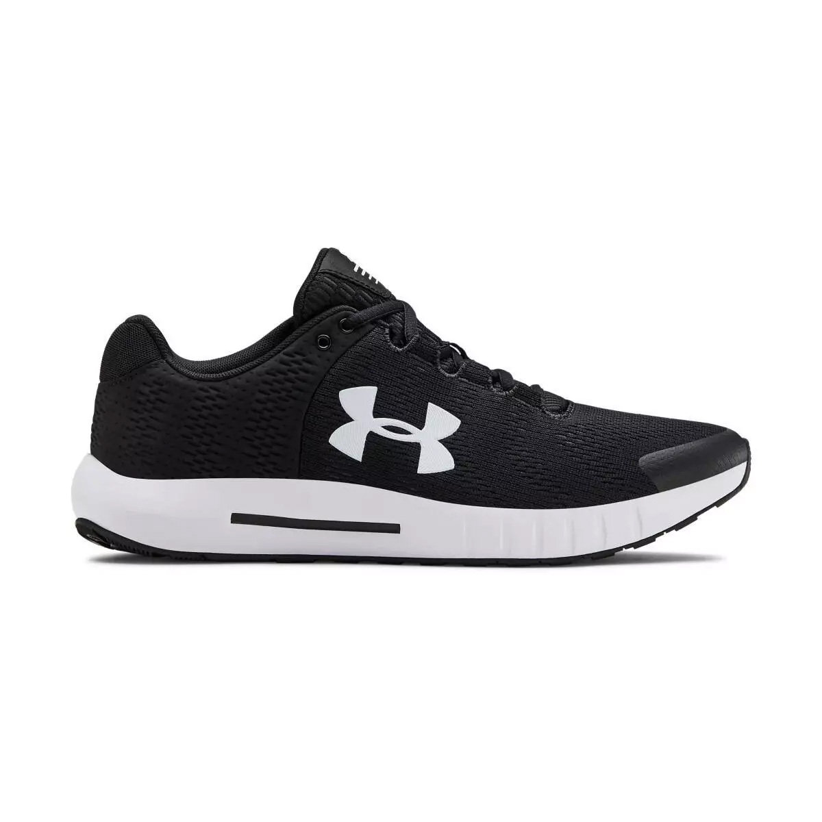 Buty Sportowe Męskie Sportowe Miejskie Under Armour Do Biegania Czarne ...