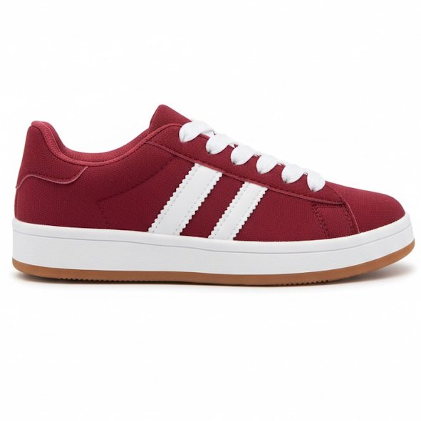 Buty Trampki Damskie Czerwone Ottana Sportowe Eleganckie Na Co Dzień ...