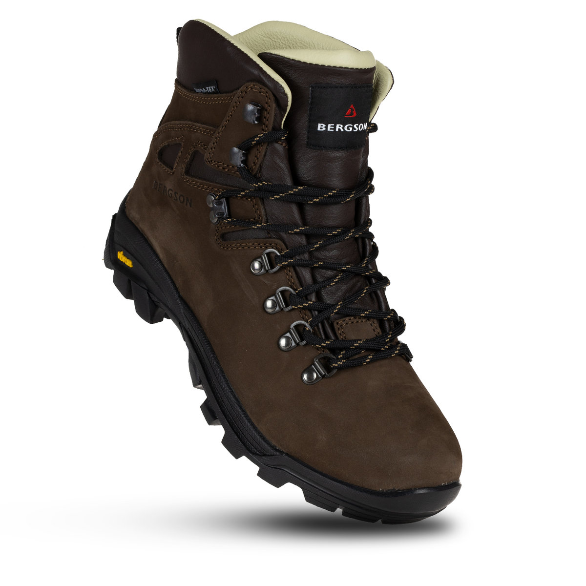 Buty Trekingowe Męskie Bergson Mahali Mid Stx Brown - Bergson | Sport ...