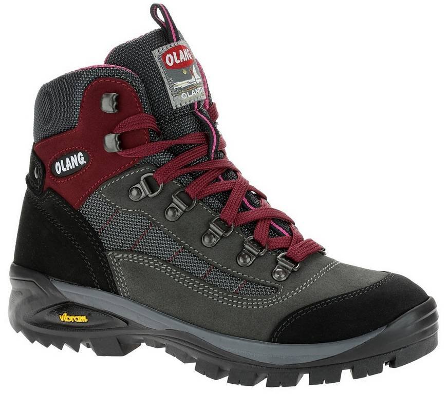 Buty trekkingowe damskie OLANG TARVISIO.BTX (812 BORDEAUX)-36 - OLANG ...
