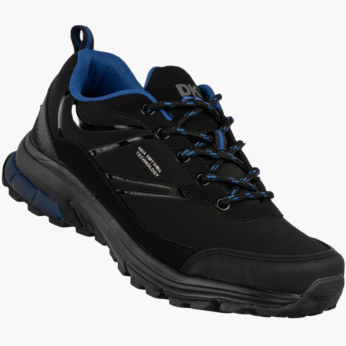 Buty Trekkingowe Damskie Sportowe Sneakersy Softshell Niskie Czarne DK ...