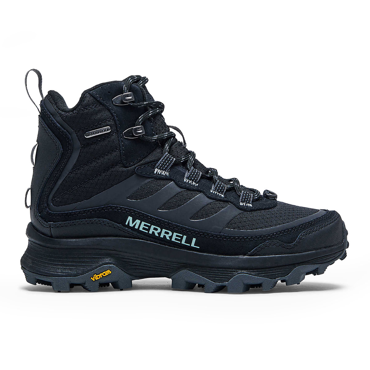 Buty turystyczne damskie Merrell Moab Speed Thermo Mid WP black 37.5 EU ...