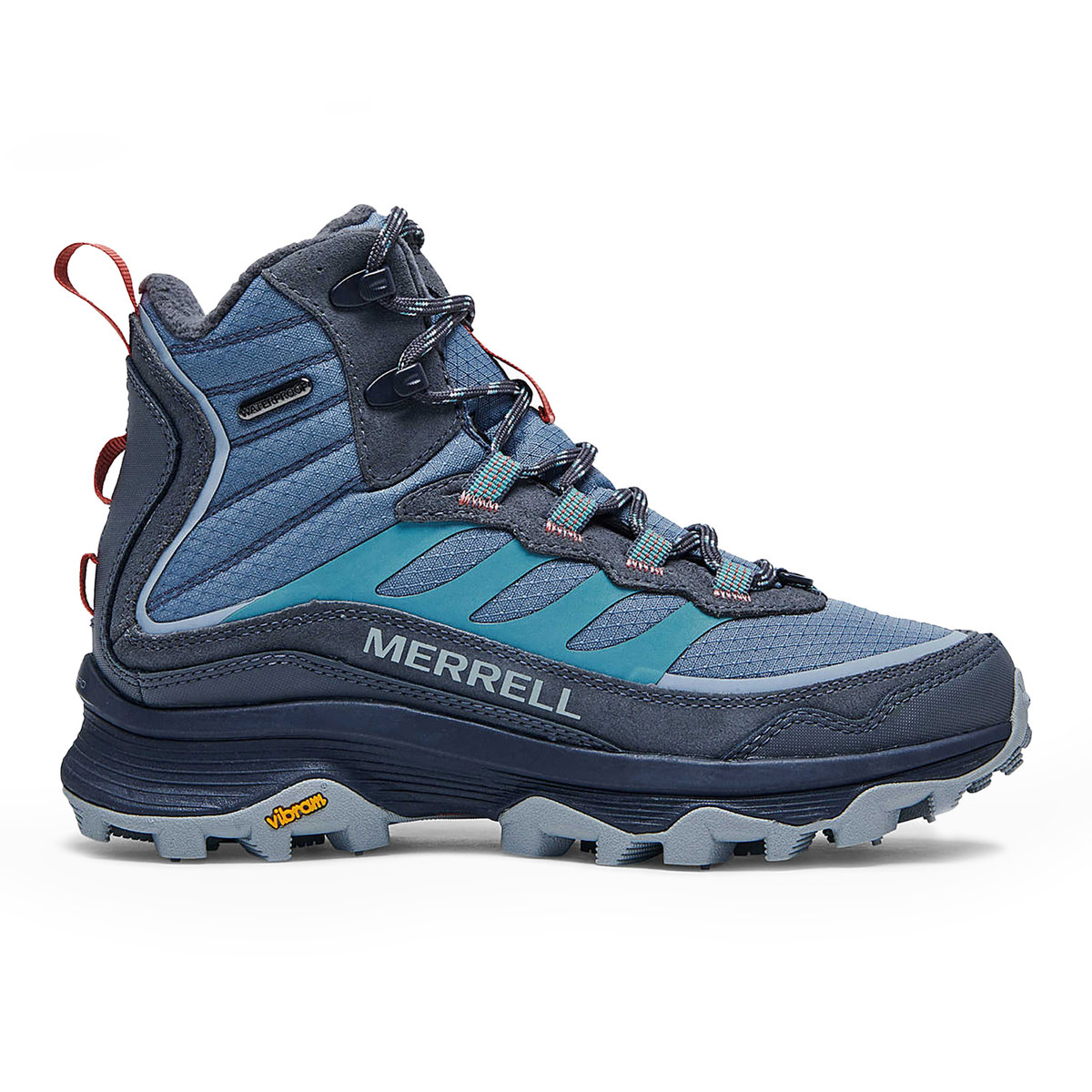 Buty turystyczne damskie Merrell Moab Speed Thermo Mid WP monument 37 ...