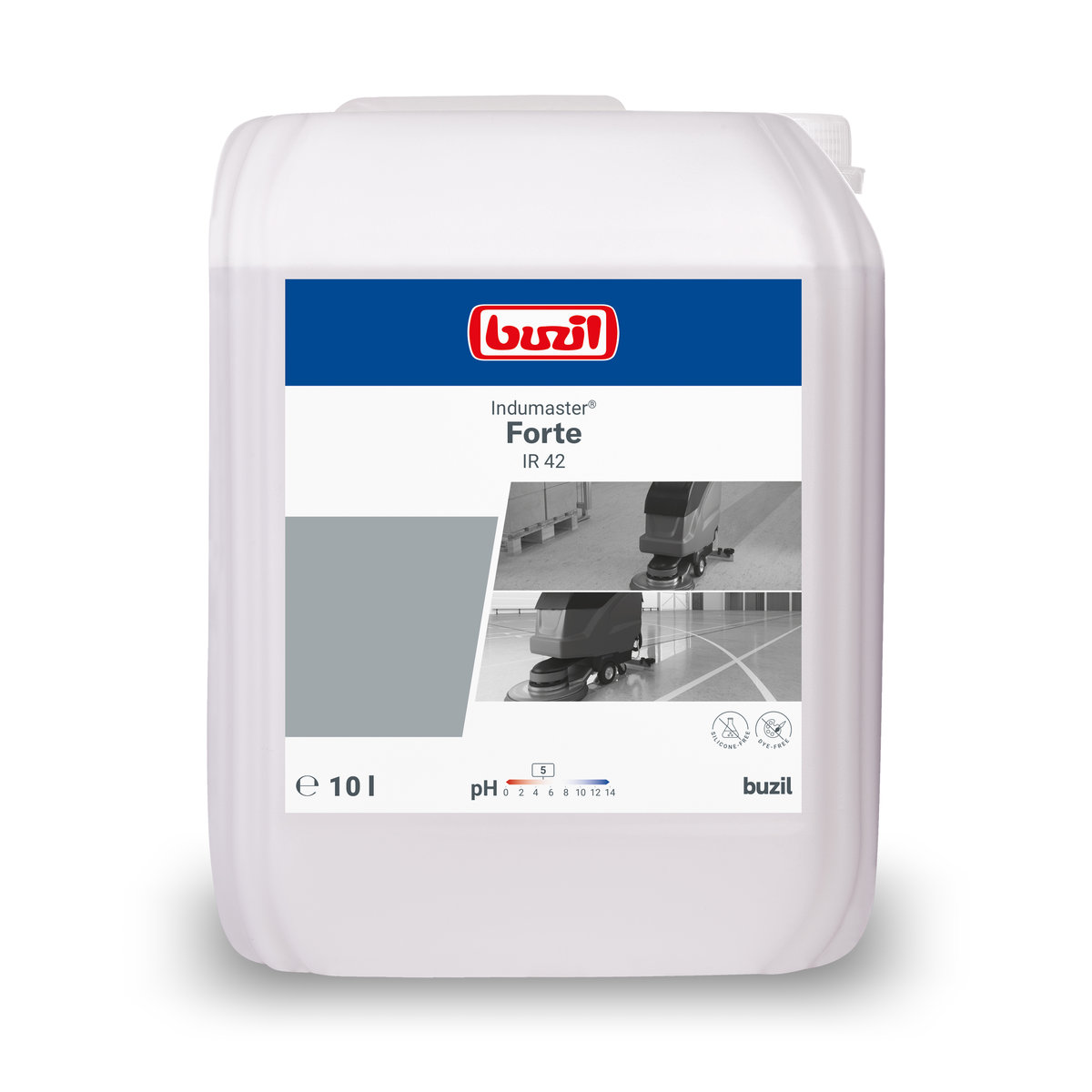Buzil Indumaster Forte IR42 10l do czyszczenia podłóg sportowych i przemysłowych - BUZIL | Sklep ...