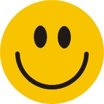 BUŹKA SMILE EMOTKA naklejka 7cm - YESS-naklejki | Sklep EMPIK.COM